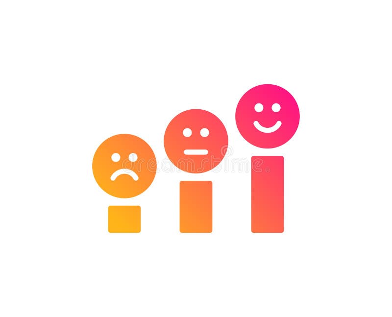 Customer Satisfaction Icon. Positive Feedback Sign. Vector Stock Vector ...