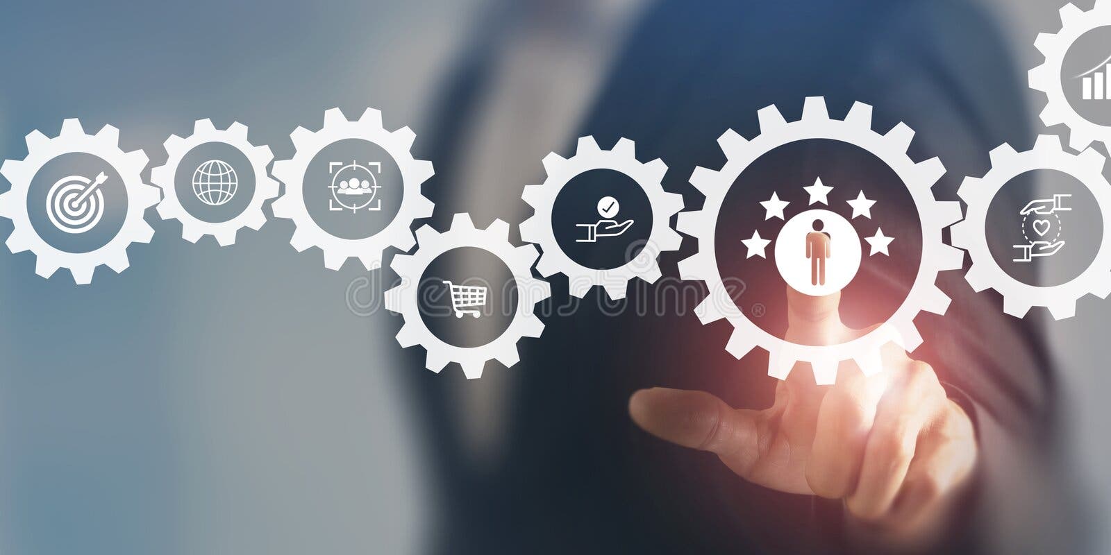 Customer Experience Management Concept. Analyze Behavior, Customer ...