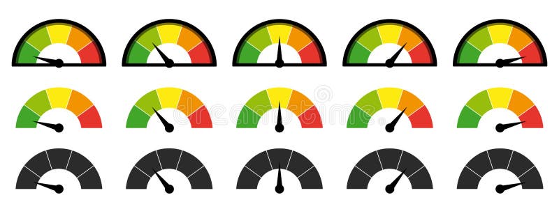 Customer Satisfaction Meter, Product Rating Concept - Vector ...