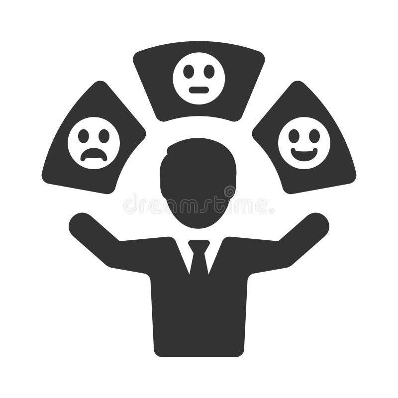 Customer Satisfaction Rating Icon Stock Vector - Illustration of emoji ...