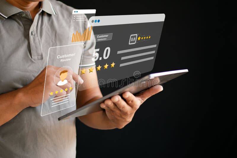 Customer Satisfaction Survey Concept, User Ratings from Experience and ...