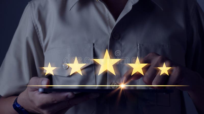 Customer Satisfaction Survey Concept ,Users Rate Excellent Service ...