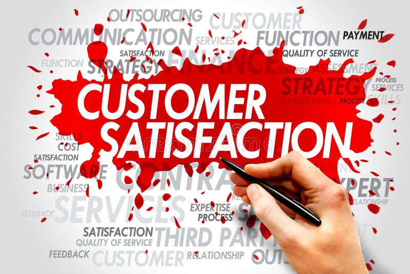 Customer Satisfaction stock photo. Image of contract - 57175440