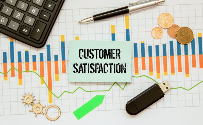 Customer Satisfaction Word Cloud Concept, Business Concept Stock Image ...