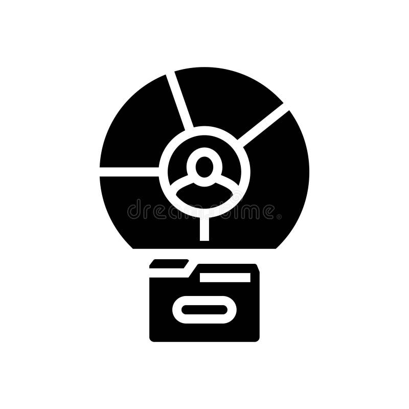 Customer Segmentation Technical Sales Engineer Glyph Icon Vector ...