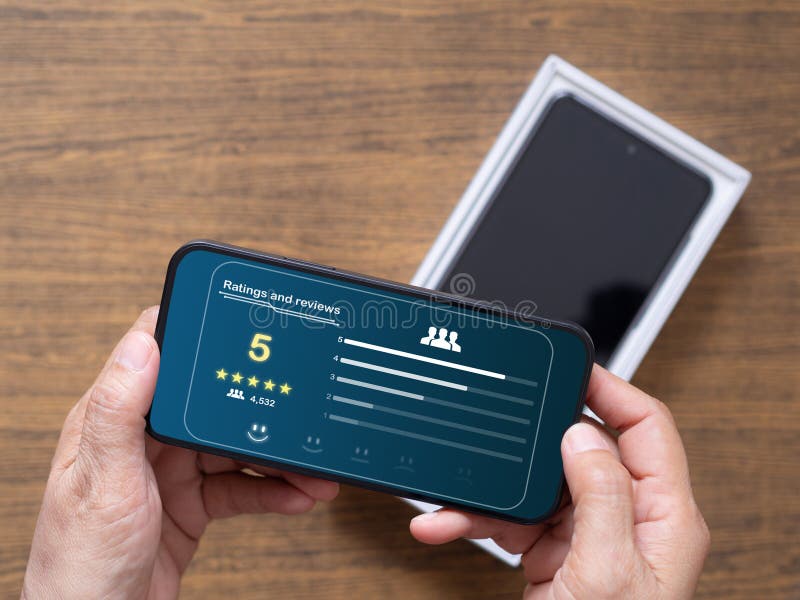 Satisfaction and Service are Scored through the Application on the ...