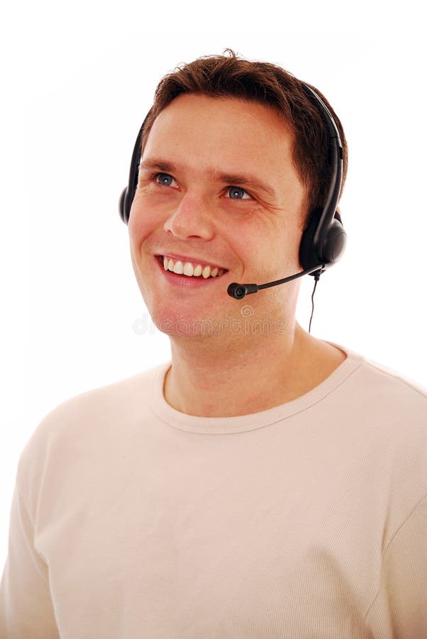 Customer service stock image. Image of casual, operator - 12339739