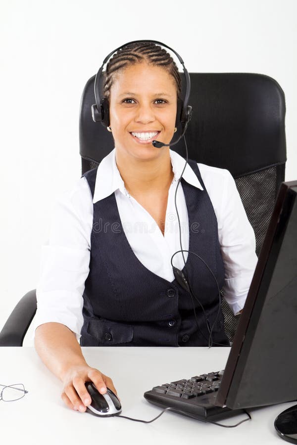 Customer service woman stock image. Image of company - 30207893