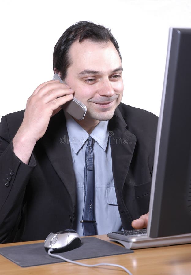 Customer service stock image. Image of adviser, isolated - 218949