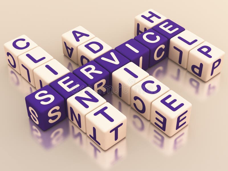 Customer service stock illustration. Illustration of computer - 22895153