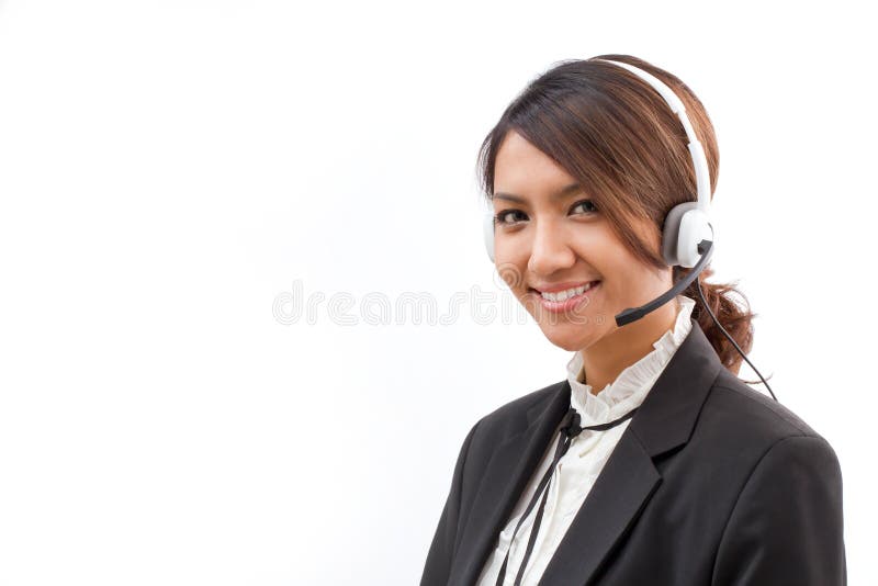 Customer Support stock image. Image of businesswoman, news - 245553