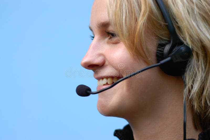 Customer service stock image. Image of adviser, isolated - 218949