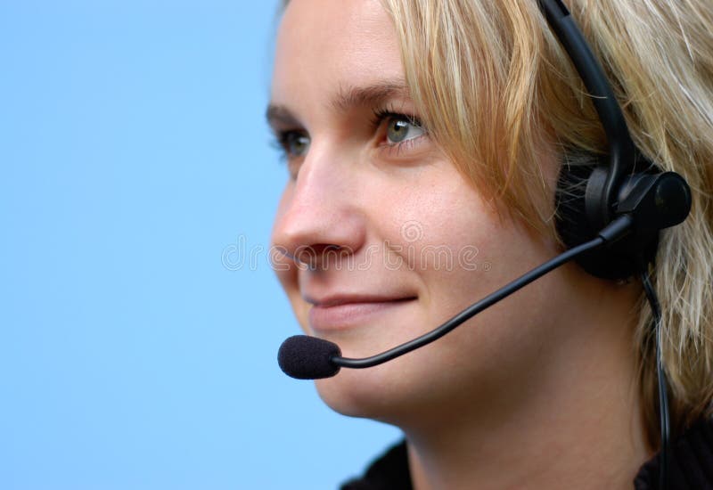 Customer service stock image. Image of adviser, isolated - 218949