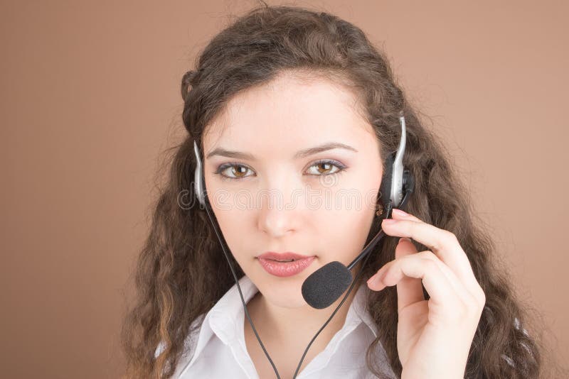 Cheerful Customer Service stock photo. Image of business - 5659412