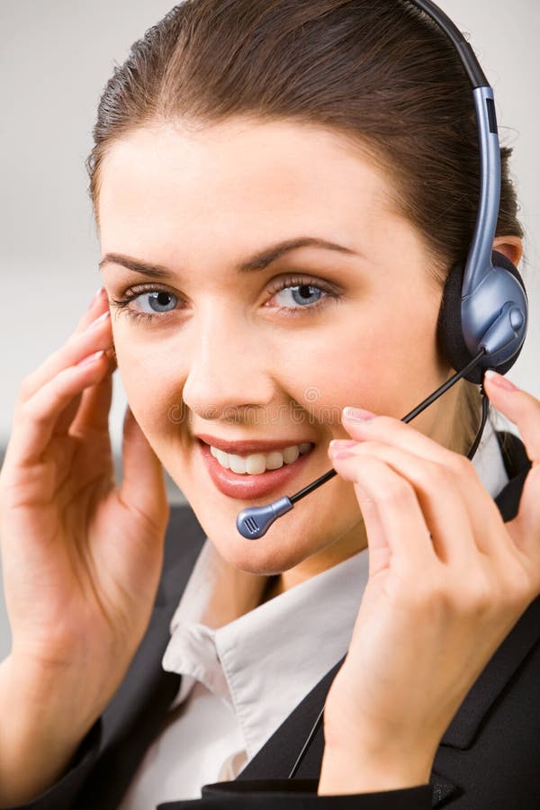 Customer service stock image. Image of business, headphones - 4294047