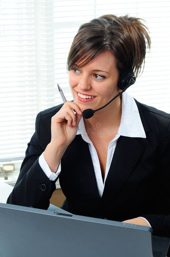 Customer Service stock image. Image of happy, consultation - 4792007