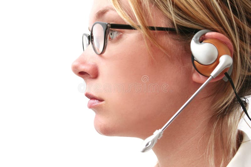 Customer Service stock photo. Image of headset, bank, efficiency - 823526