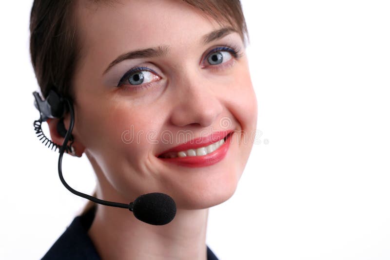 Group Portrait of Happy Customer Service People Stock Image - Image of ...