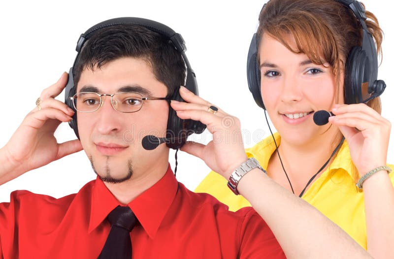 Customer service agent stock photo. Image of lady, female - 6344676
