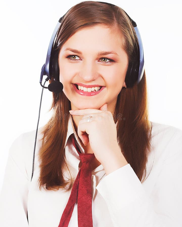 Customer service agent stock image. Image of center, online - 5580501