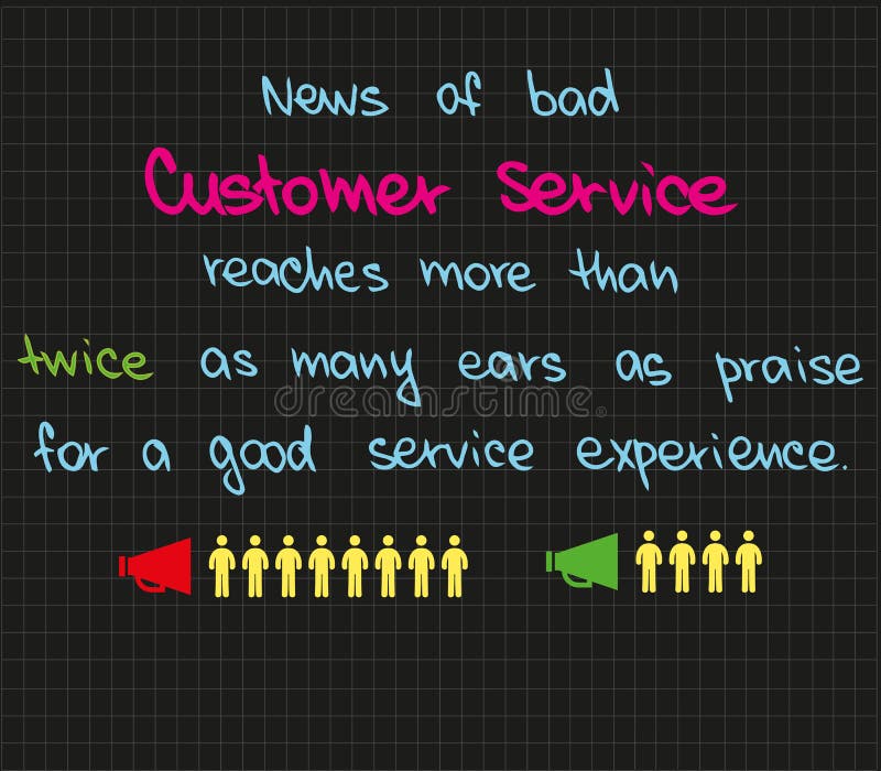 Customer Service Approach stock vector. Illustration of revenue - 81926639