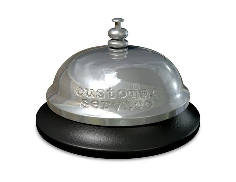 Customer Service Bell stock image. Image of closeup, peal - 26805981