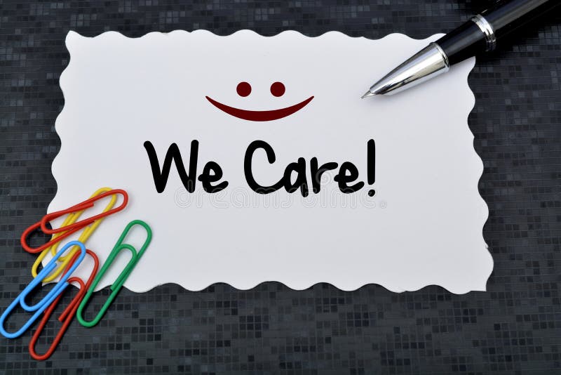 Customer Service Concept on Blackboard-customer Friendly Support Stock ...