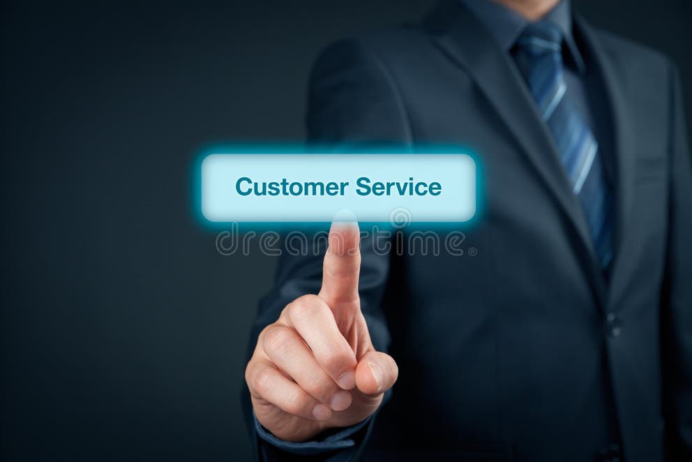 Customer service stock photo. Image of button, text, care - 53783266