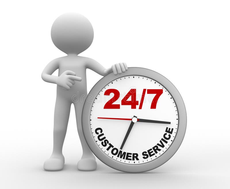 Customer service stock illustration. Illustration of concept - 32099033