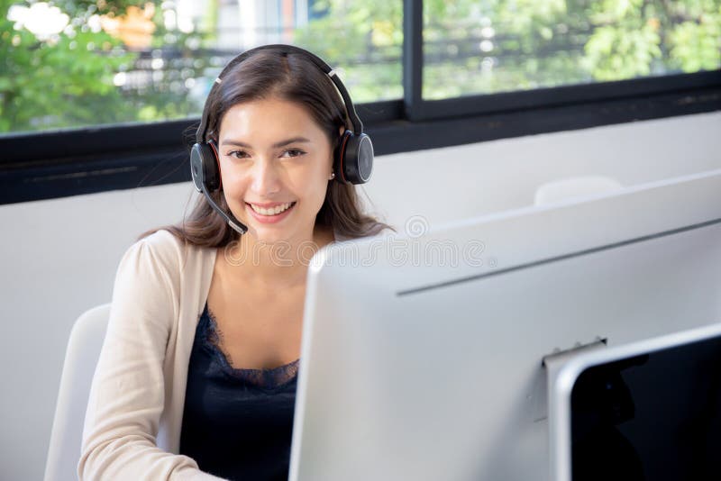 Customer Service with Friendly, Businesswoman is Call Center and ...