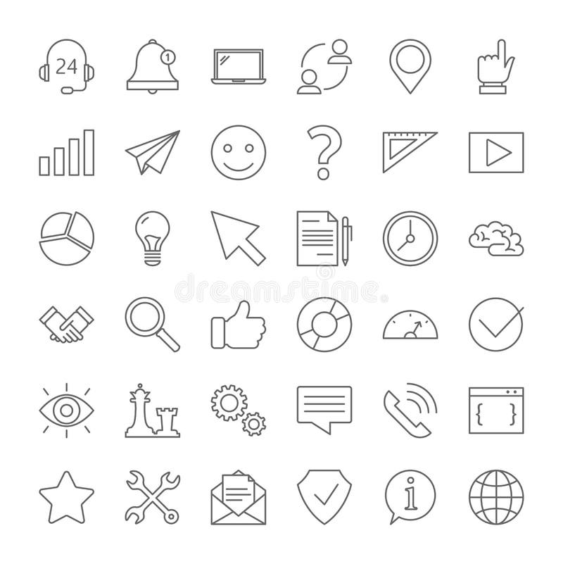 Pictogram Customer Services Stock Illustrations – 579 Pictogram ...