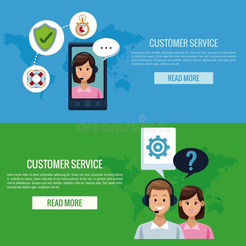 Customer Service Infographic Stock Vector - Illustration of infographic ...