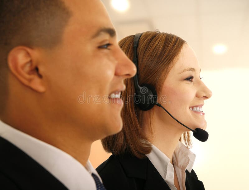 Customer Service on Meeting Stock Image - Image of pleasure, diversity ...