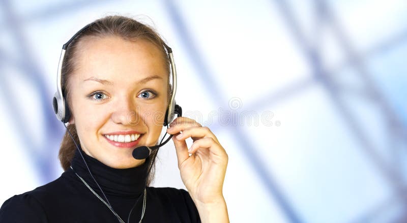 Customer service operator stock photo. Image of contact - 3212474