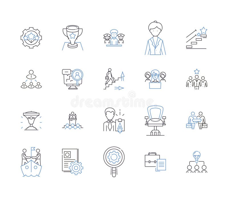 Customer Service Outline Icons Collection. Customer Service, Care ...