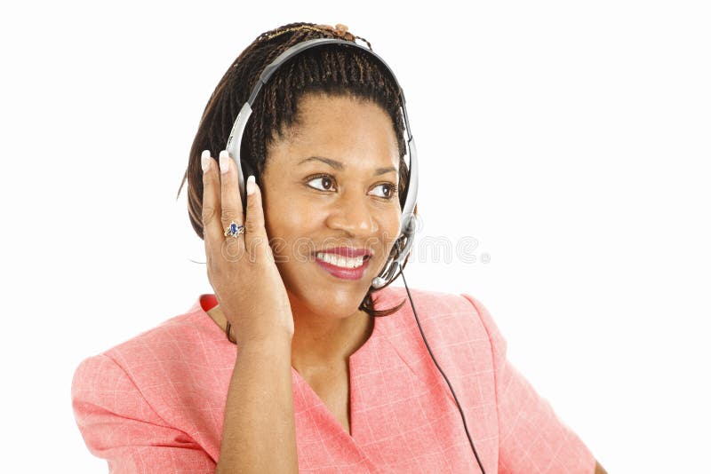 Customer Service Woman stock image. Image of american - 2784175