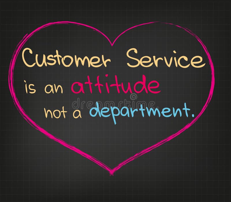 Customer Service Quote in Business Sketch Vector Stock Vector ...