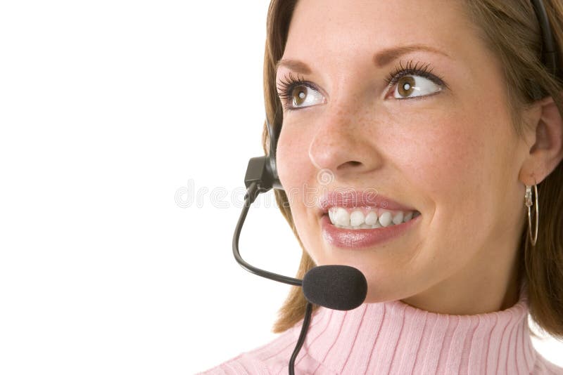 Customer Service Representative Stock Image - Image of customer, fresh ...