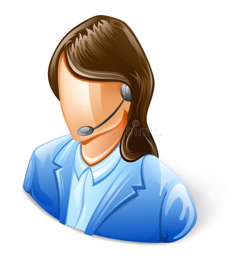 Customer Service Representative Icon Stock Illustrations – 4,286 ...