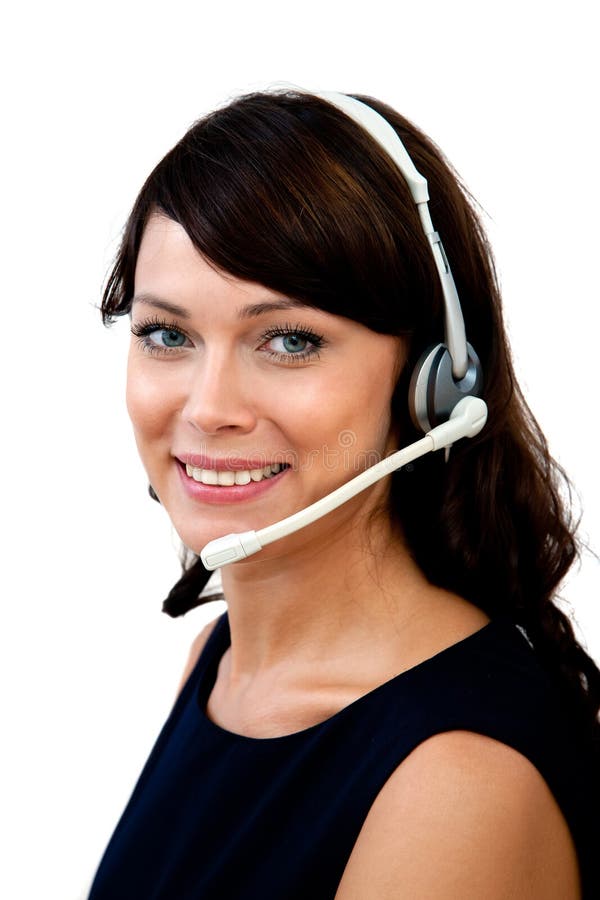 Customer Service Representative Stock Image - Image of customer ...