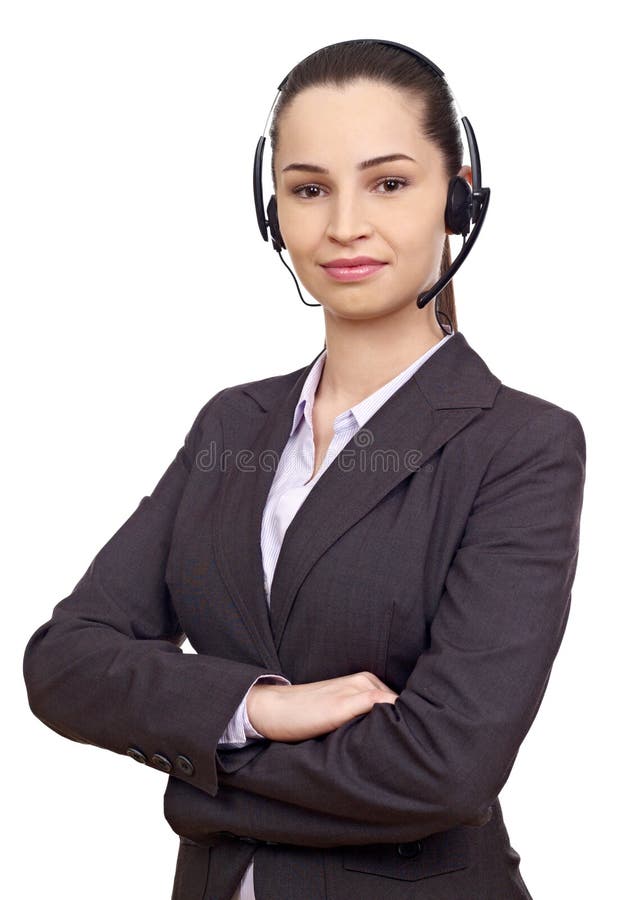 Customer Service Representative Stock Image - Image of customer ...