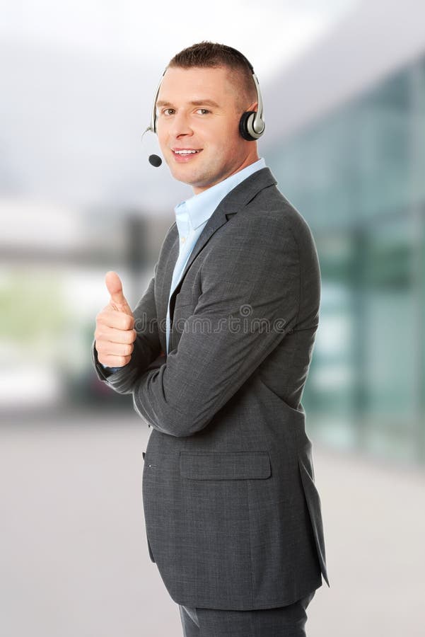 Customer Service Representative Stock Image - Image of phone ...
