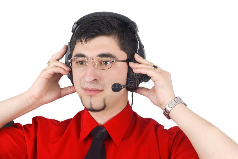 Male customer service 2 stock image. Image of coping, businessman - 485245