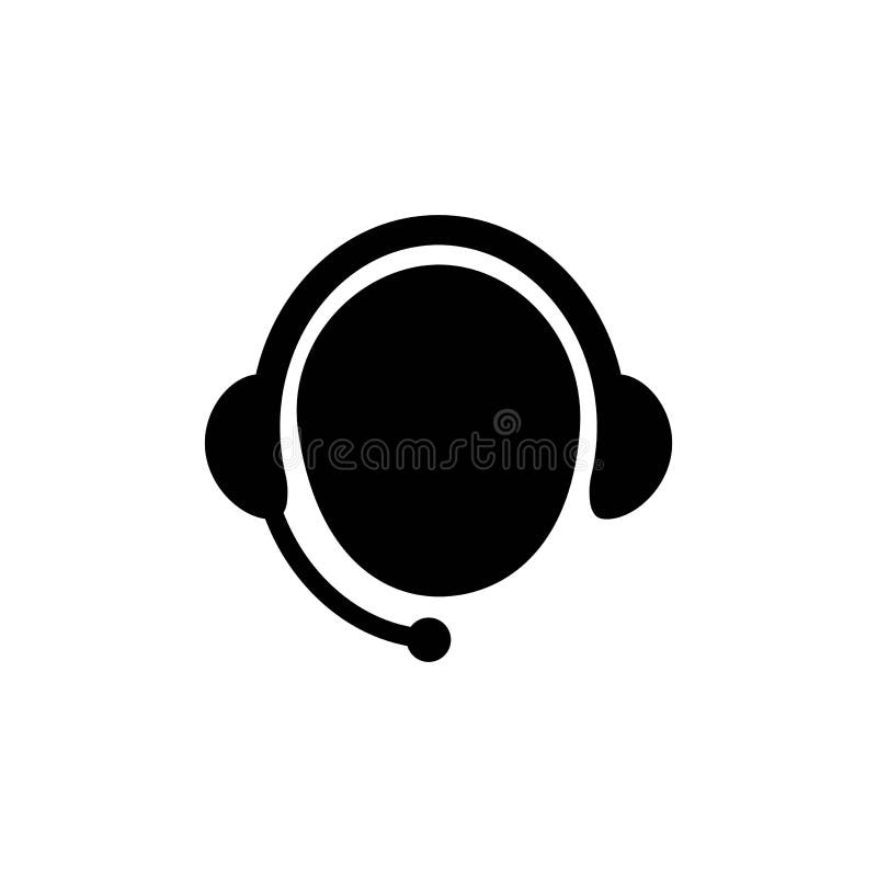 Customer, Service Support or Communication with the Operator Icon ...