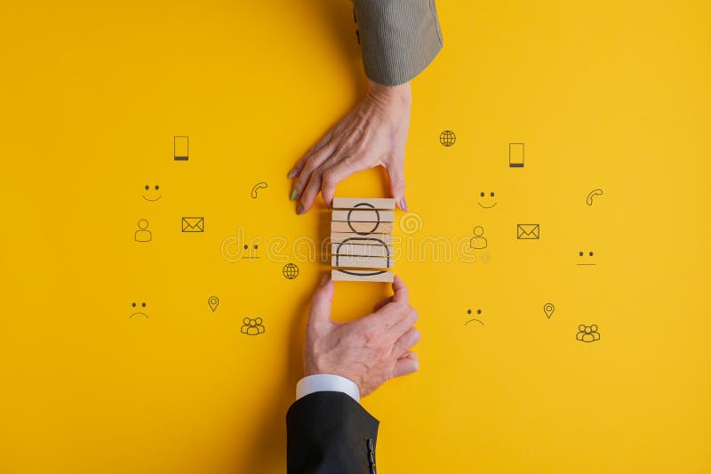 Customer Service and Support Conceptual Image Stock Photo - Image of ...