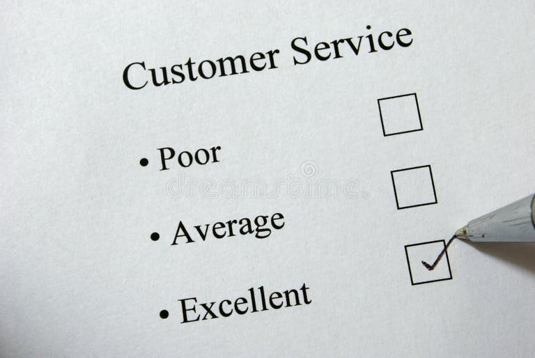 Customer service survey stock image. Image of tick, survey - 10133429