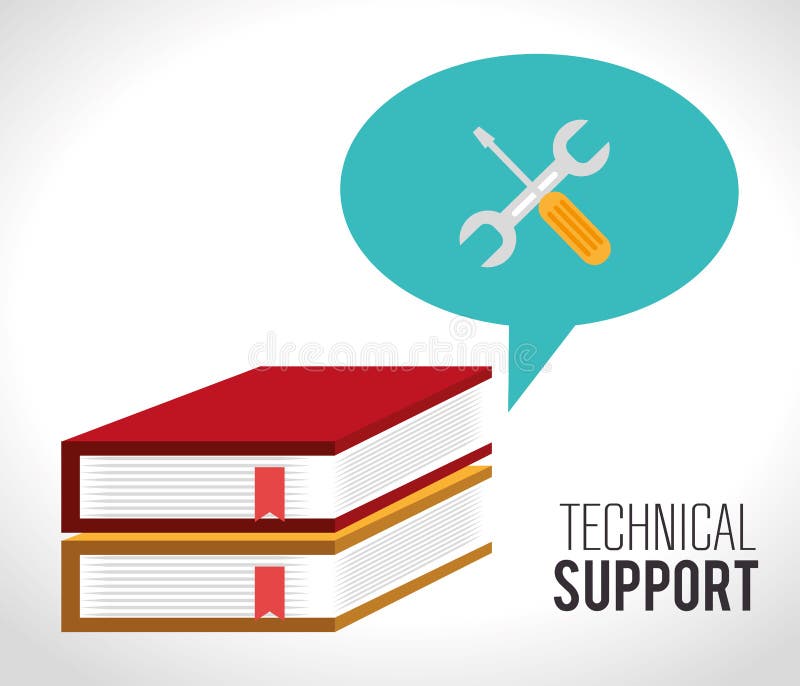 Customer Service and Technical Support Stock Vector - Illustration of ...