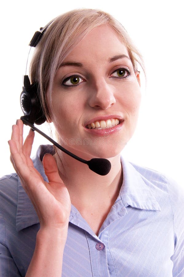 Customer Services stock image. Image of glasses, sweet - 225723