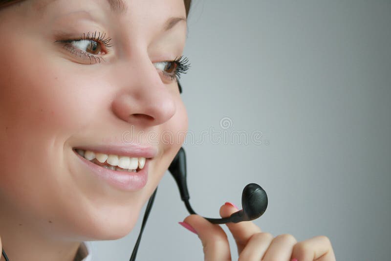 Customer Service stock photo. Image of attractive, connectivity - 2344710