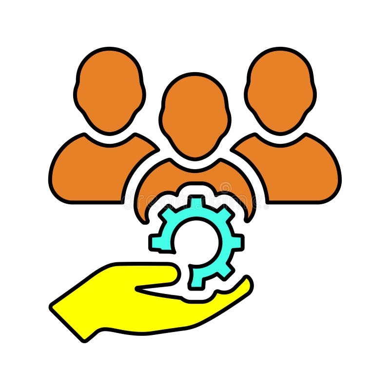 Customer, services icon stock illustration. Illustration of media ...